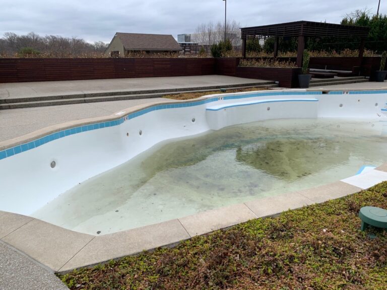 Woodside Fitness Center Pool Restoration | Blast It Clean